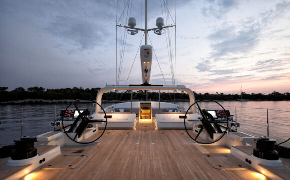 Batteries on board of sailing yacht Perini Navi "Sybaris” - EST-Floattech