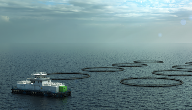 53 Norwegian fish farm feeding barges go green - EST-Floattech