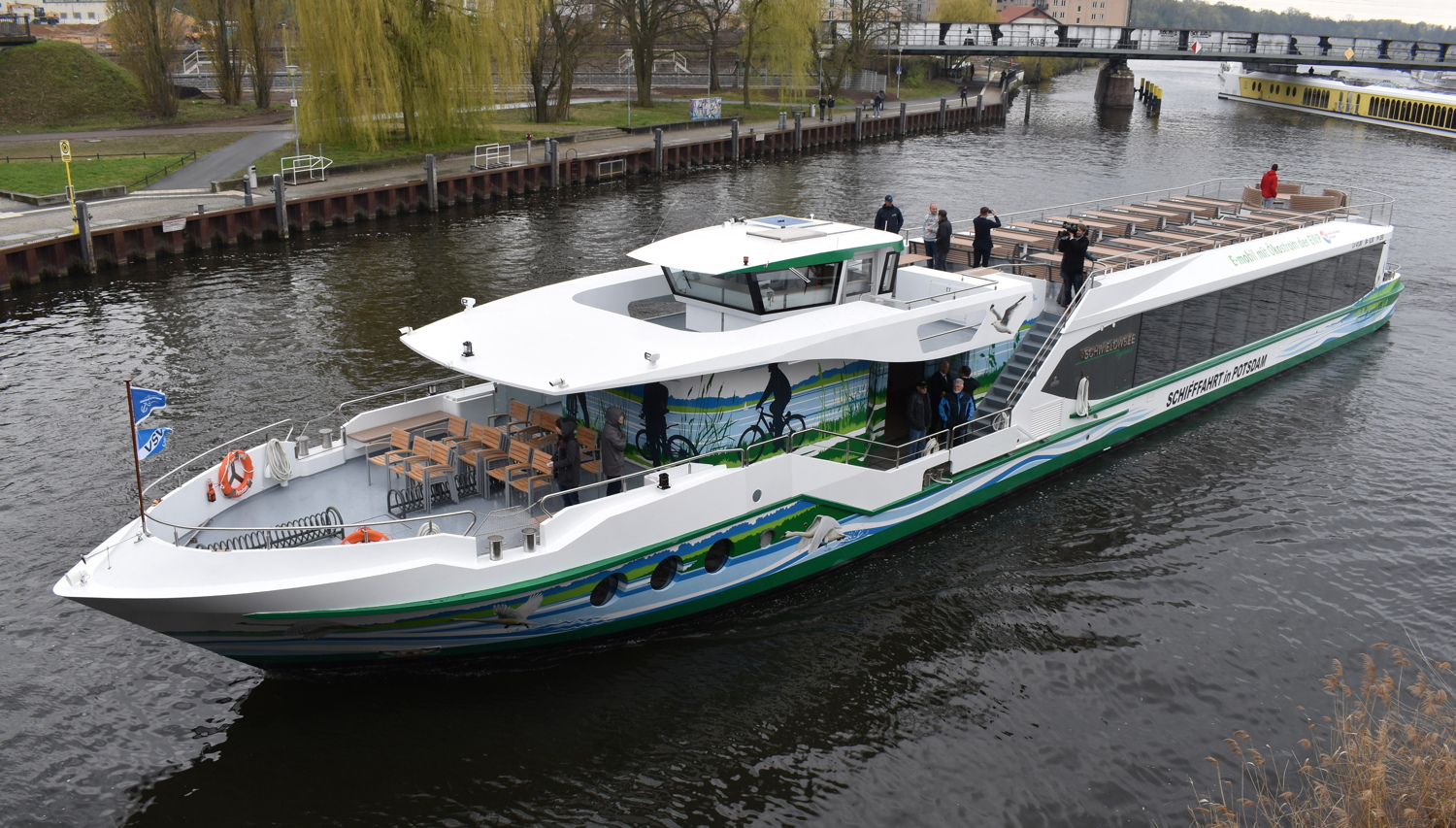 Batteries of EST-Floattech on Hybrid Passenger Vessel in Potsdam - EST-Floattech