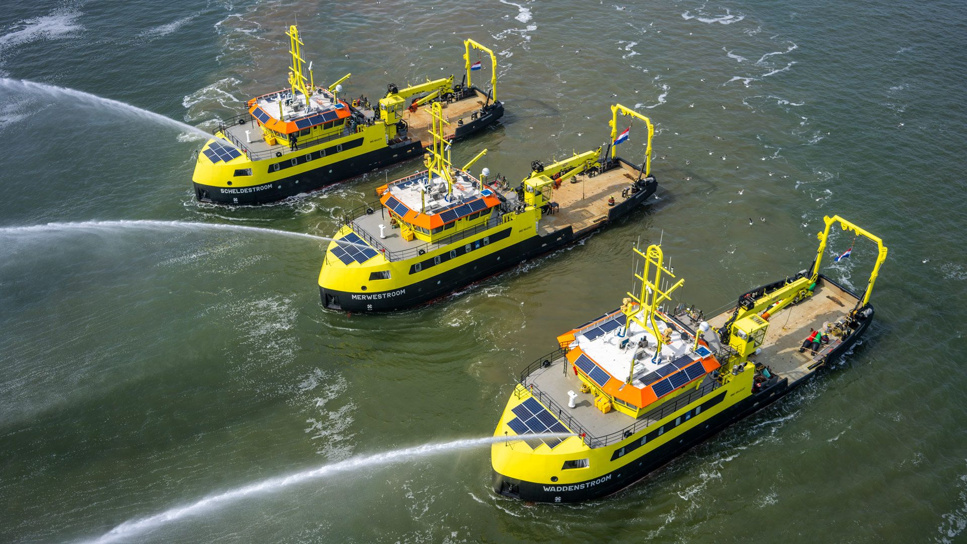 Delivery to three multi-functional hybrid vessels - EST-Floattech