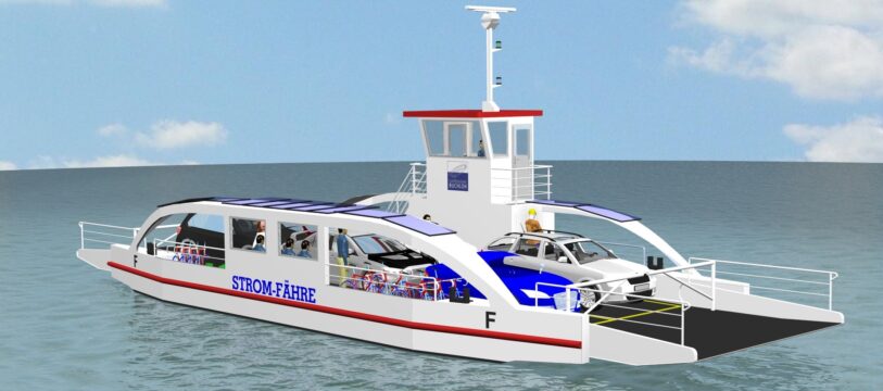 World’s first fully solar-powered electric car ferry built by ...