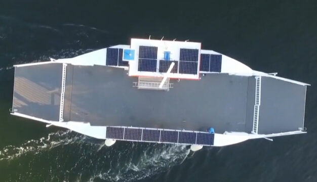 World’s first fully solar-powered electric car ferry built by Ostseestaal - EST-Floattech