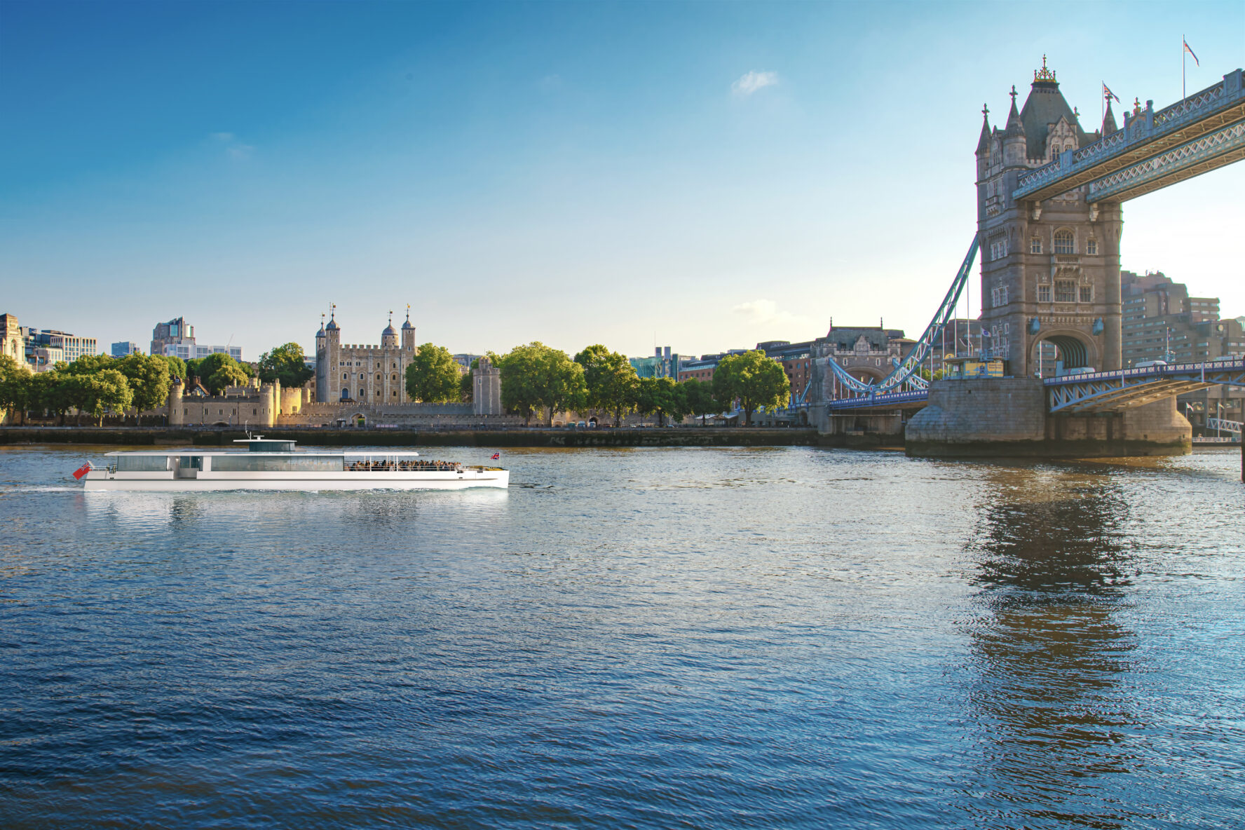 The UK's first electric tour boat, for the Tower of London - EST-Floattech