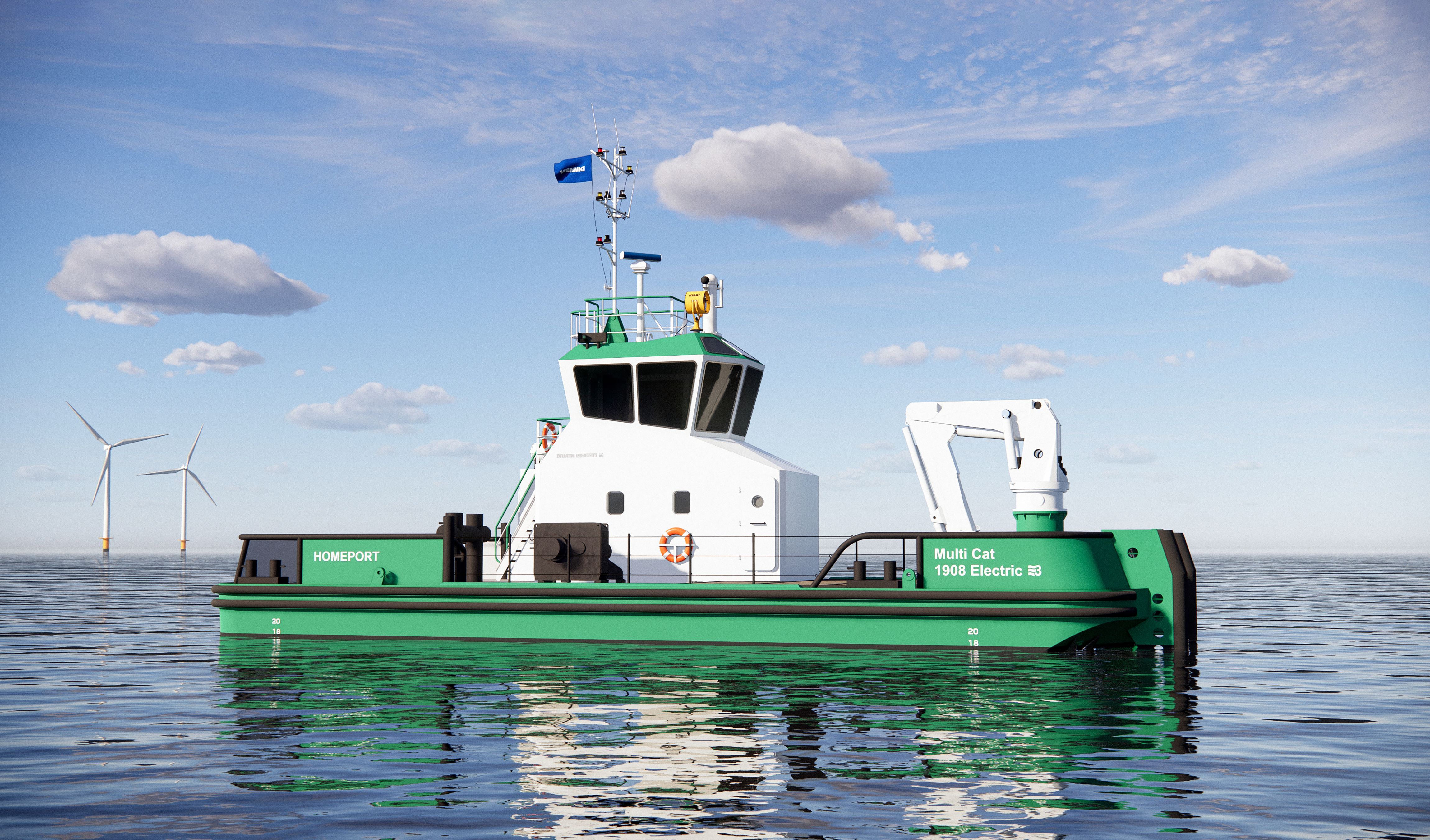 EST-Floattech powers Damen Multi Cat 1908 Electric with Octopus High ...